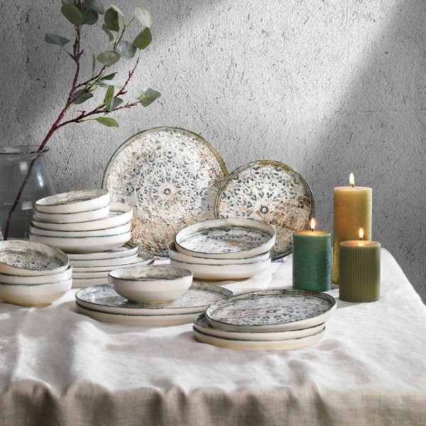 Green Dinnerware - Etsy