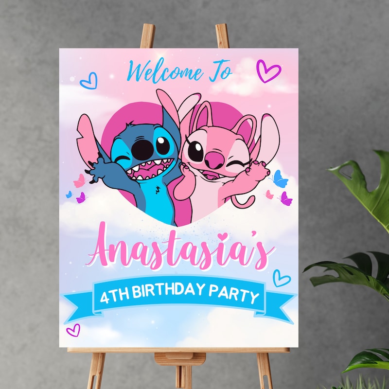 Stitch Poster - Etsy