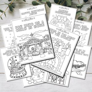 Nativity Coloring Sheet | the Christmas Story | Instant Download | Kids ...