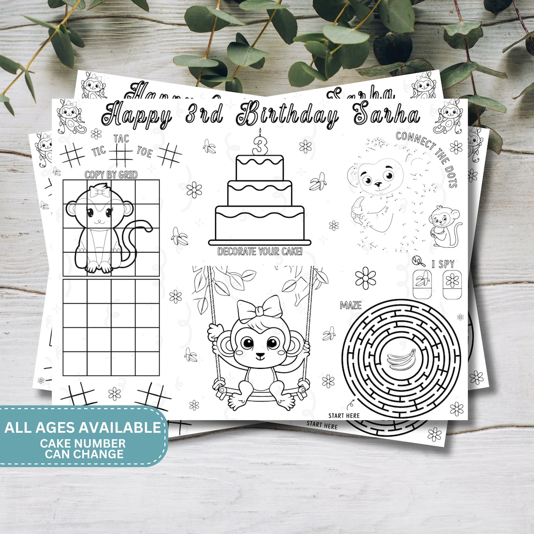 Instant Download | Activity Sheet | Digital Download | Coloring ...