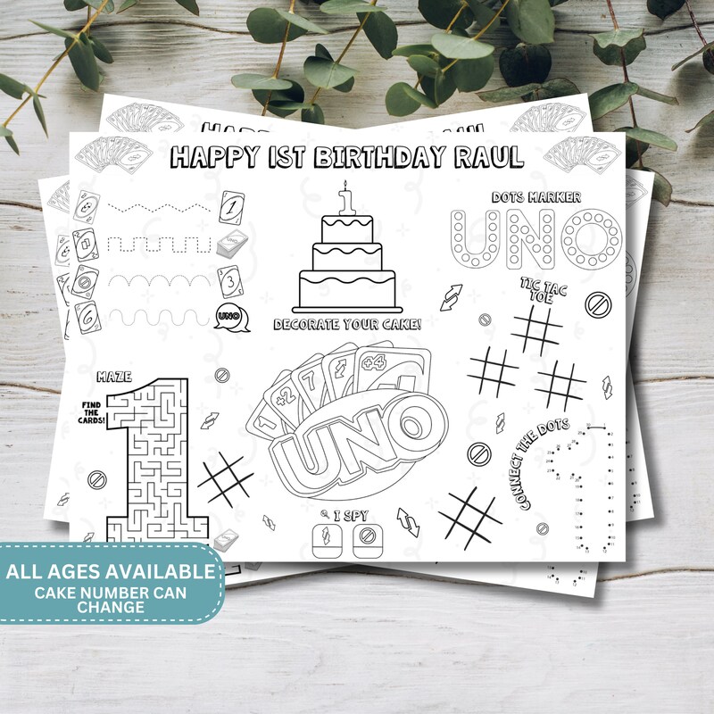 Uno Invitation - Etsy