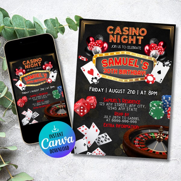 Vegas Theme Party - Etsy