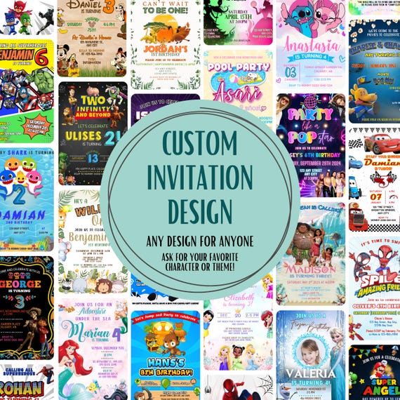 Invitations Made Order