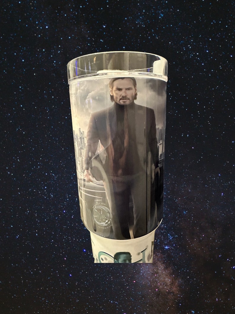 John Wick Inspired 40 Oz Stainless Steel Tumbler - Etsy