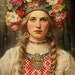 Slavic Art Print DEVANA Vintage Portrait Slavic Goddess Slavic ...