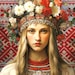Slavic Art LADA Vintage Portrait of Slavic Goddess Lada Love Goddess ...