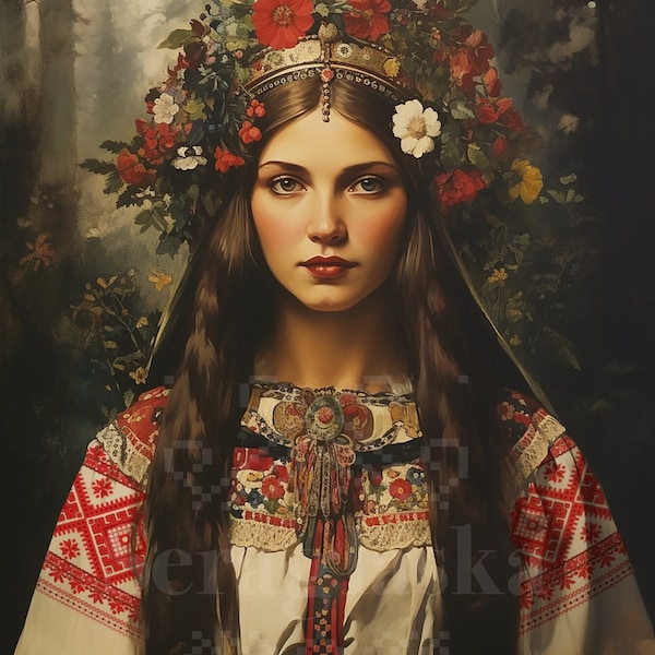 Goddess Vesna Art - Etsy