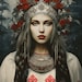Slavic Art LADA Vintage Portrait of Slavic Goddess Lada Love Goddess ...
