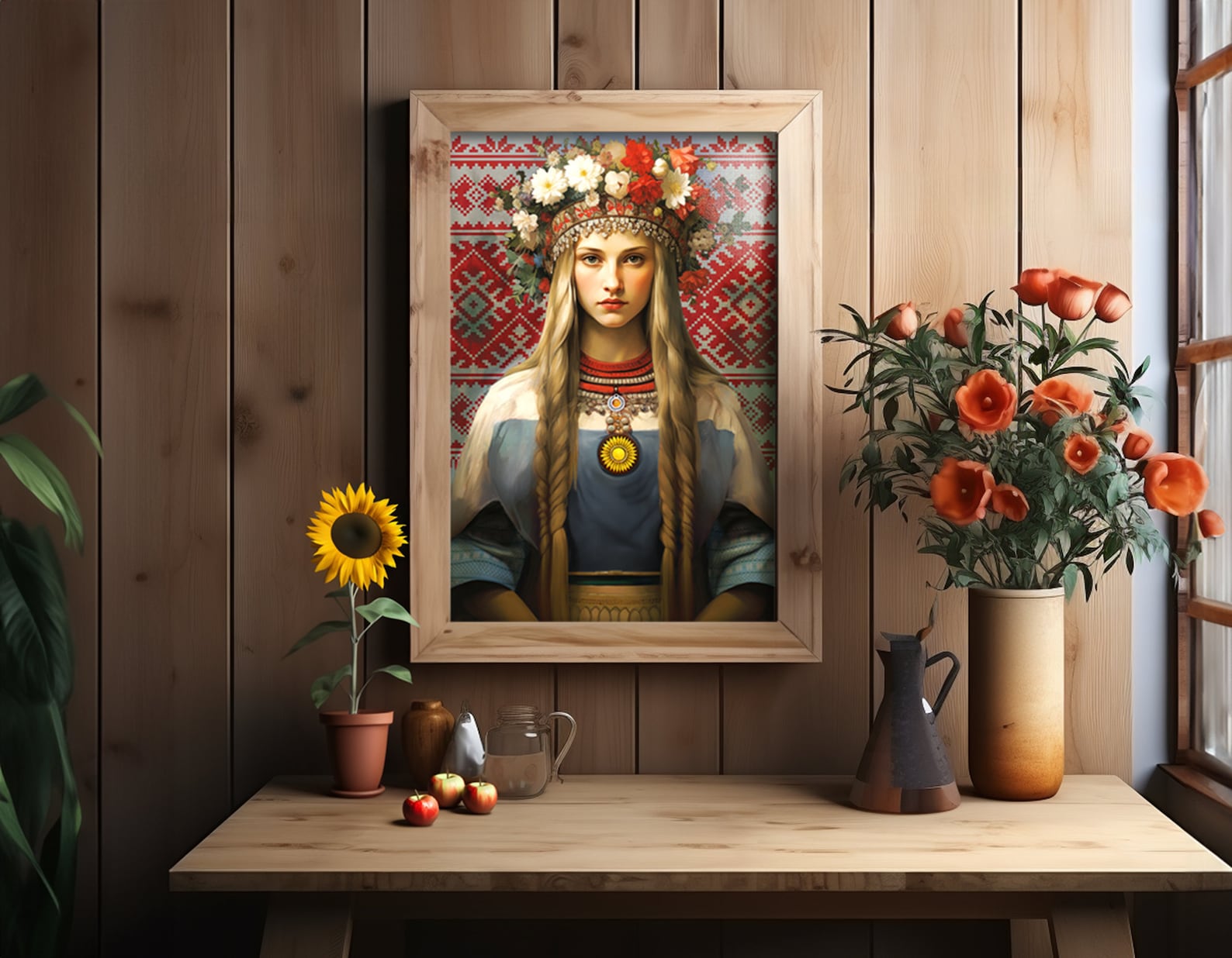 Slavic Art LADA | Vintage Portrait of Slavic Goddess Lada | Love ...