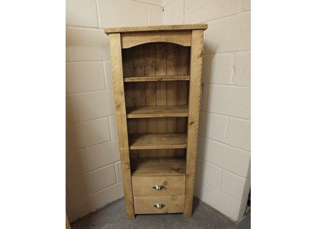 Reclaimed DVD/ Bookcase- Bespoke Sizes & Colours Available - Etsy