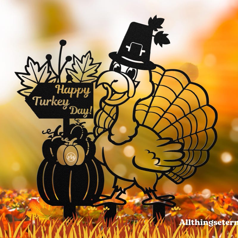 Metal Turkey - Etsy