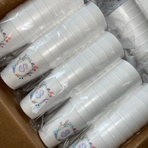 Custom Styrofoam Cups - Etsy