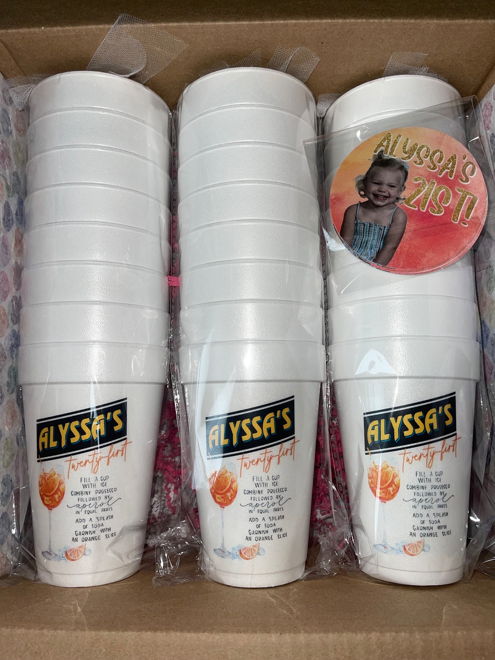 Custom Styrofoam Cups - Etsy