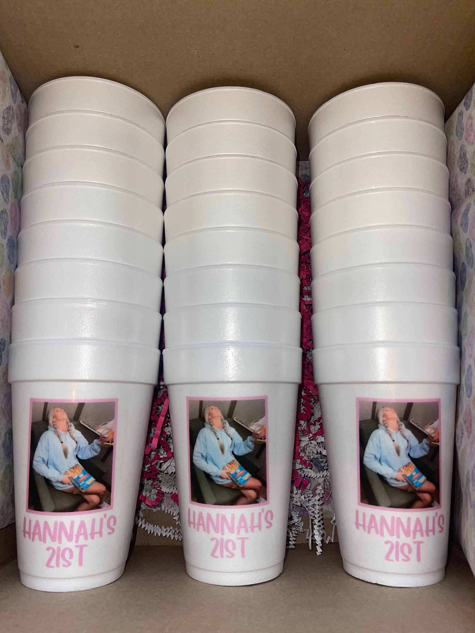 Custom Styrofoam Cups - Etsy