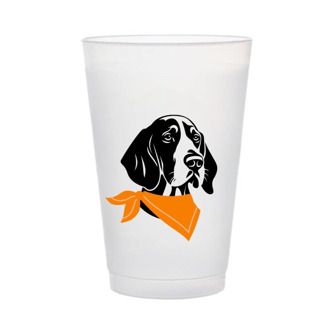Tennessee Smokey Frosted Cups Set of 8 - Etsy