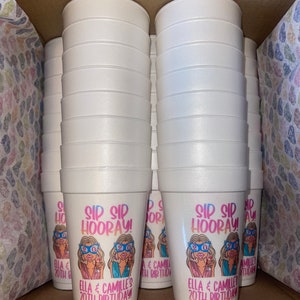 Custom Styrofoam Cups - Etsy