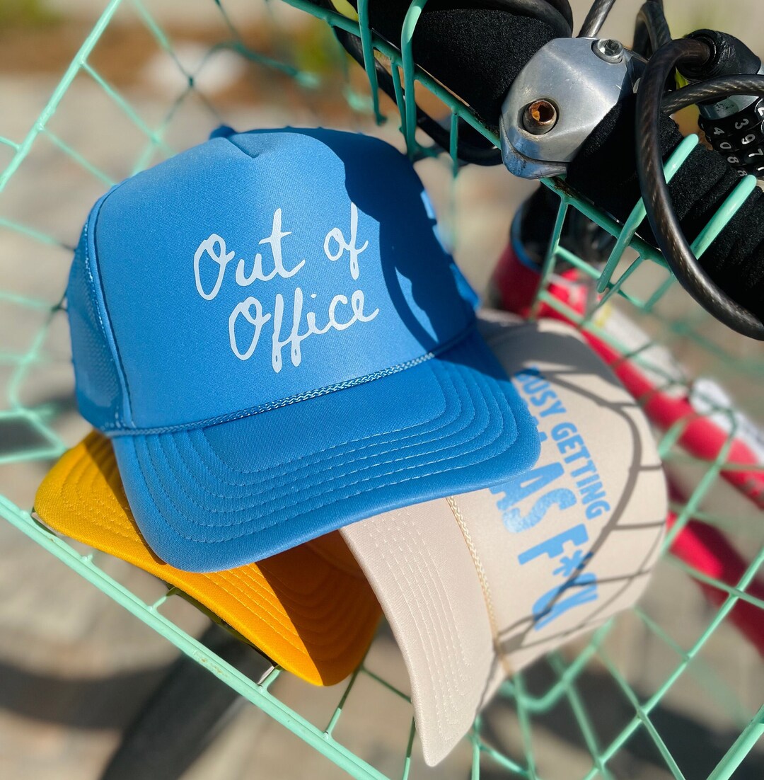 Out of Office Trucker Hat - Etsy