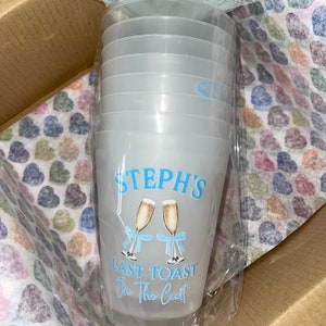 Custom Frosted Cups - Etsy