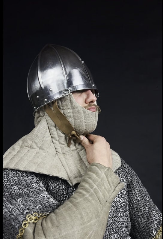 Quilled, Padded Arming Cap - Best Arming Cap for Early Medieval ...