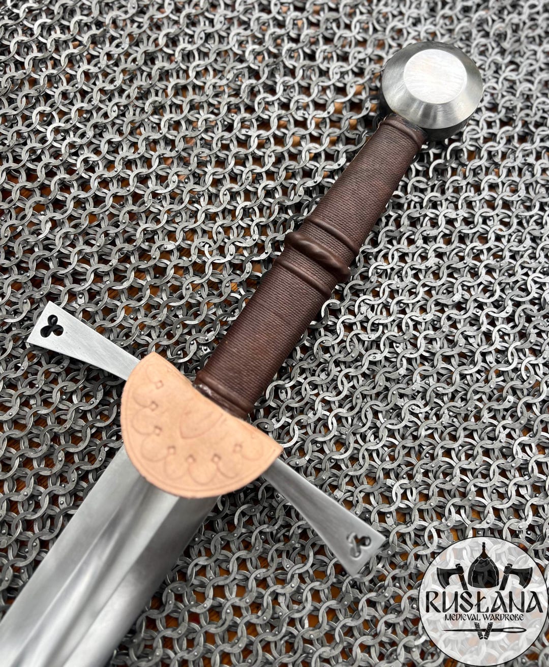 Bastard Sword With Cross Guard and Leather, Type Xvia According to ...