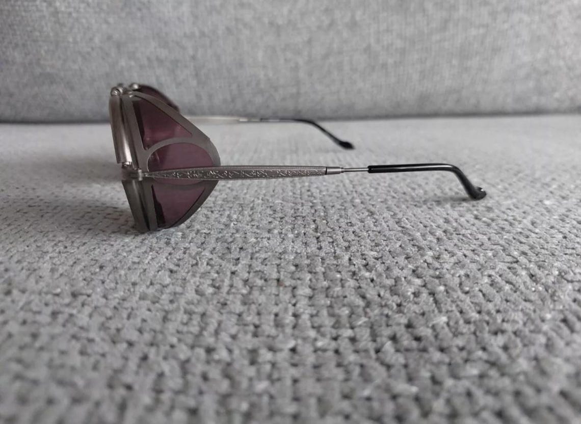 MATSUDA Terminator 2 Movie Sunglasses 2809H-V2 Antique Silver Gray Lens ...