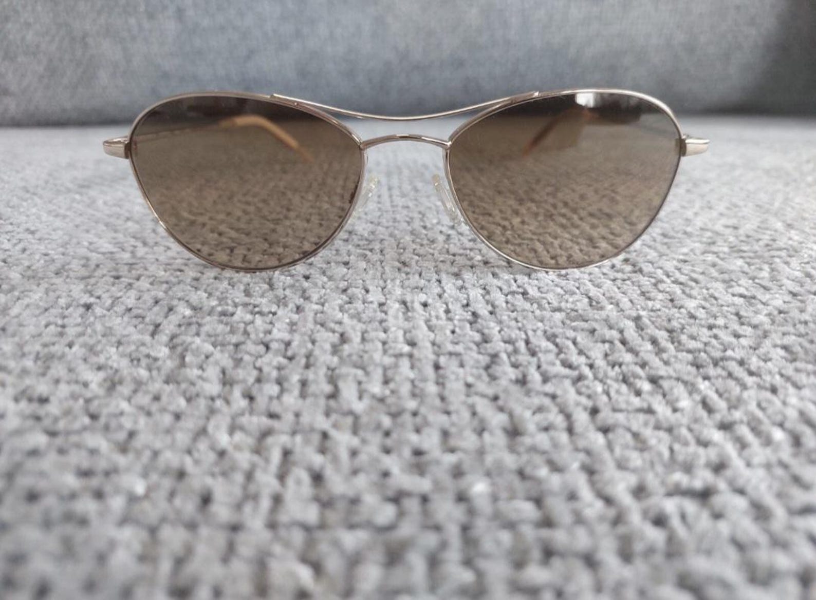 OLIVER PEOPLES Aviator Sunglasses Model AERO OV1005S Color Gold 57-17 ...