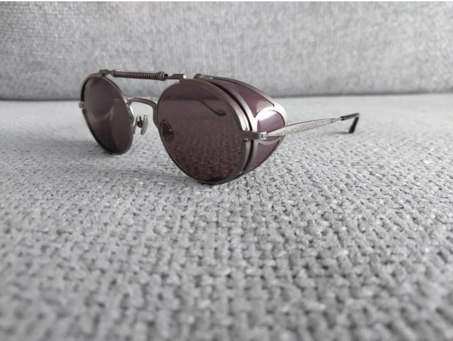 MATSUDA Terminator 2 Movie Sunglasses 2809H-V2 Antique Silver Gray Lens ...