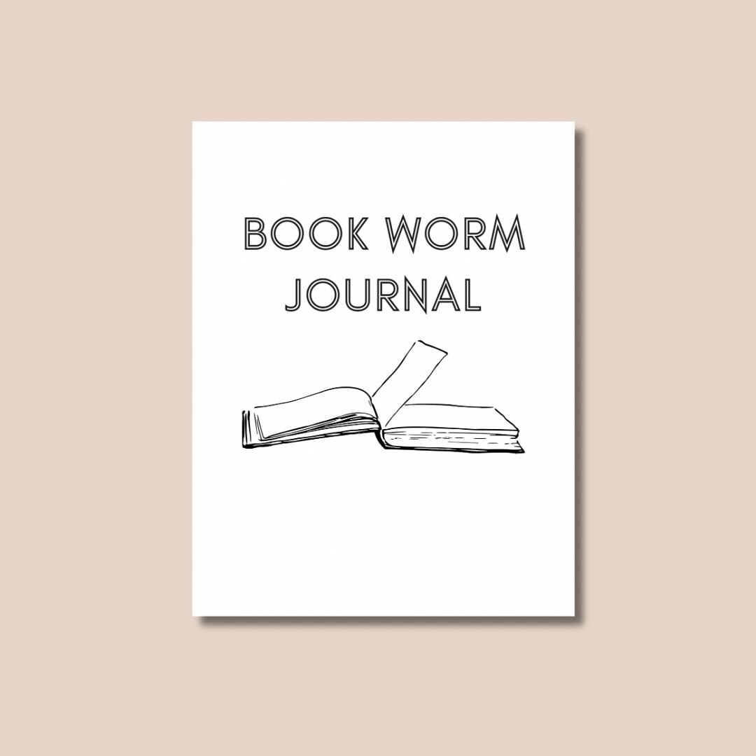 Printable Book Worm BUNDLE, Reading Journal, Book Tracker Worksheets ...