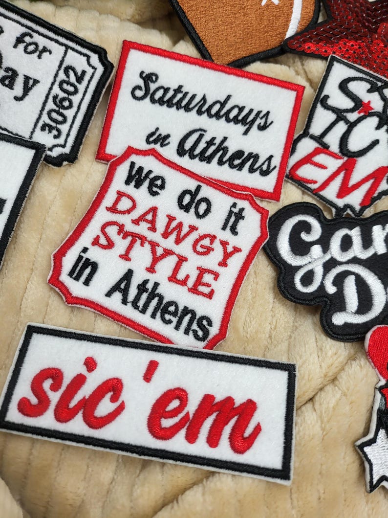 Football Patches for College, High School, or Any Team You Can Think of ...