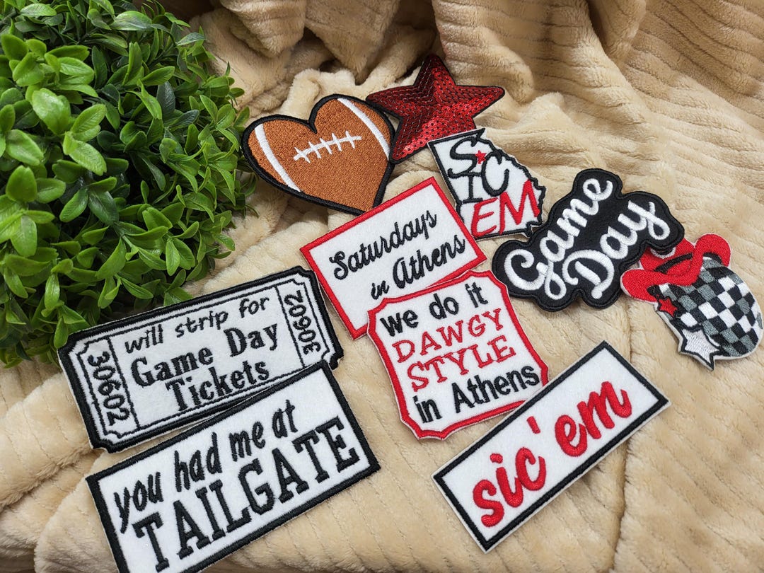 Football Patches for College, High School, or Any Team You Can Think of ...