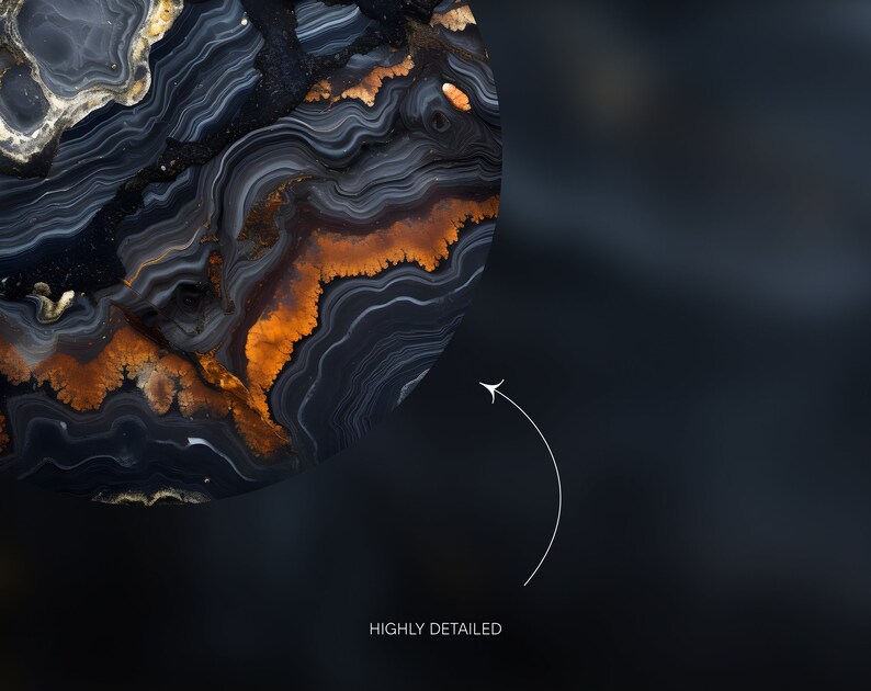 Black Onyx Gemstone Digital Wallpaper Pack - Etsy