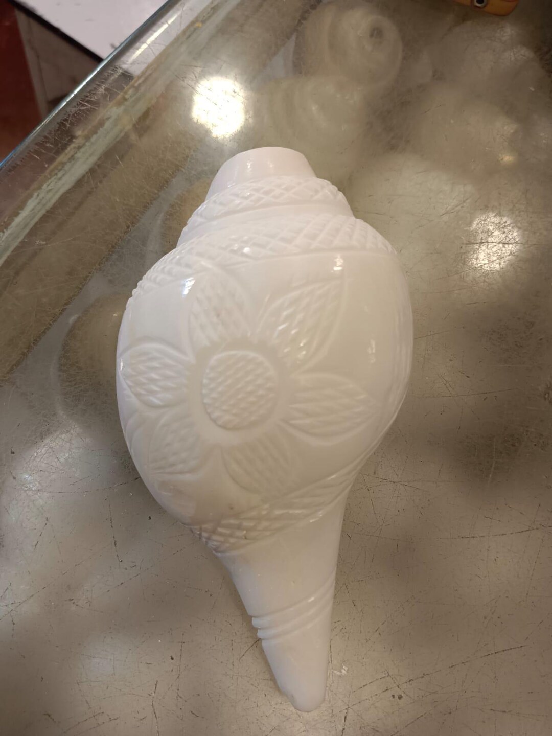 Puja Conch Shell Big Size Blowing Sankh - Etsy