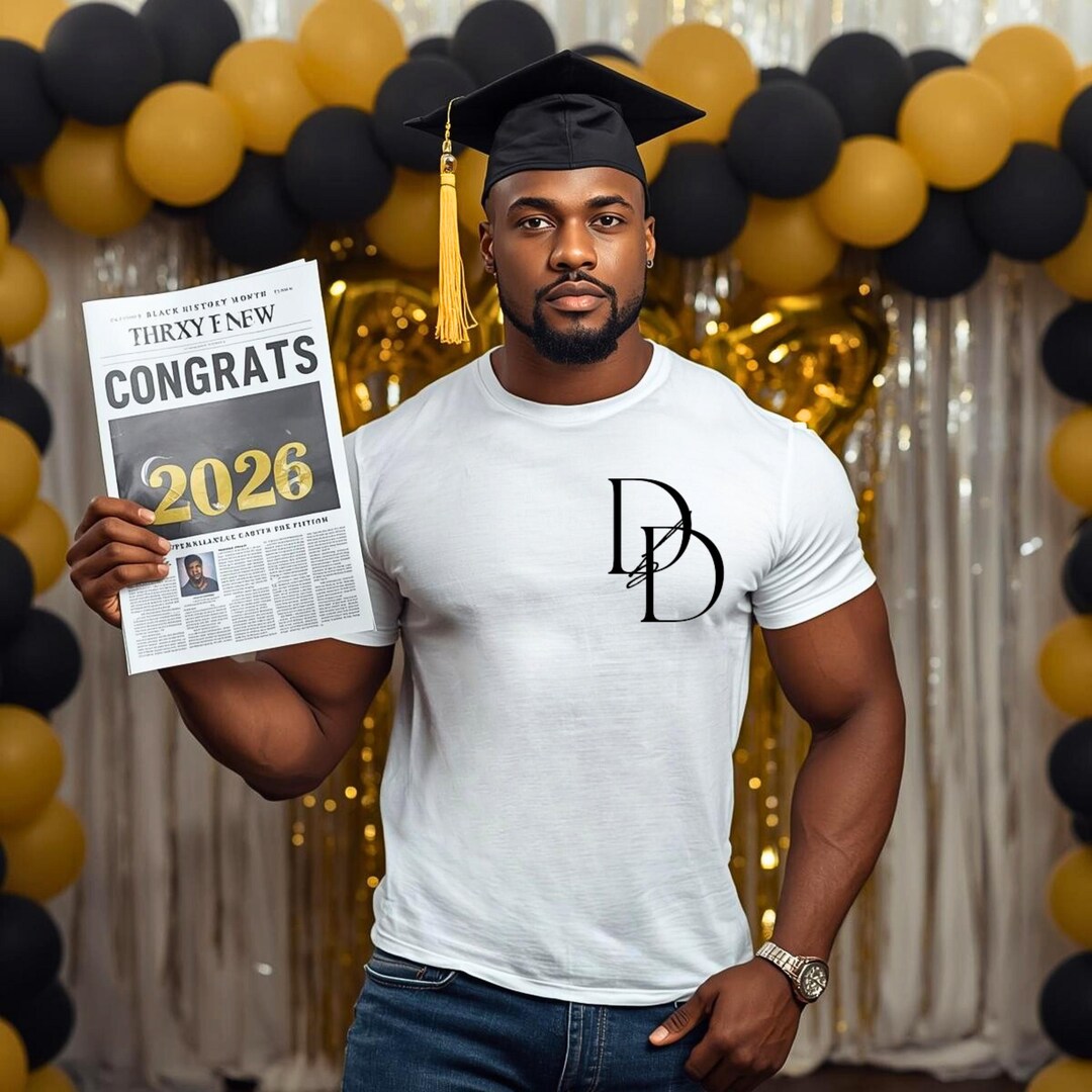 Graduation Newspaper Mockup 2026 | Editorial Congrats Headline | T ...