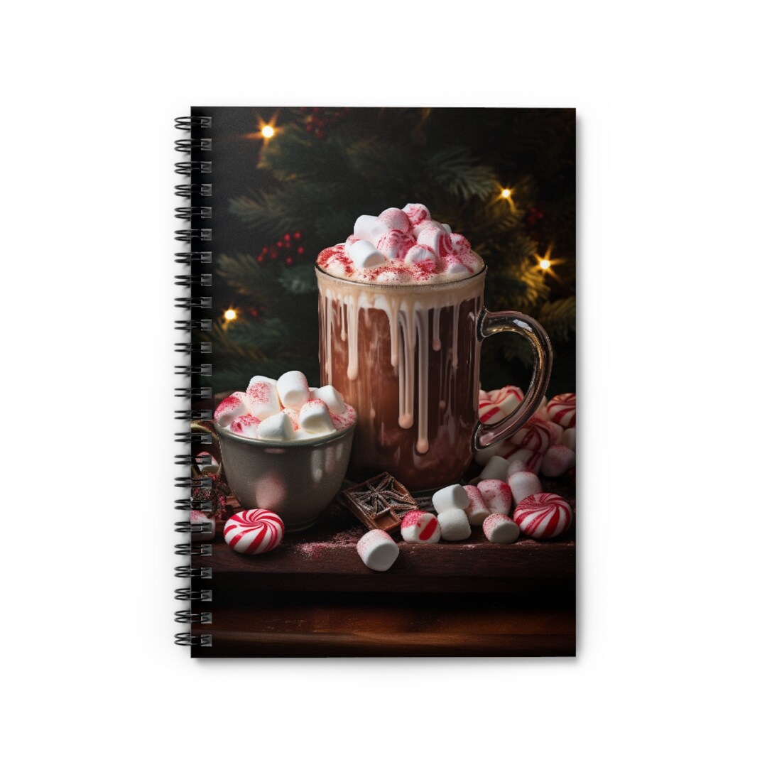 Spiral Notebook and Journal Ruled Line, Hot Cocoa - Etsy