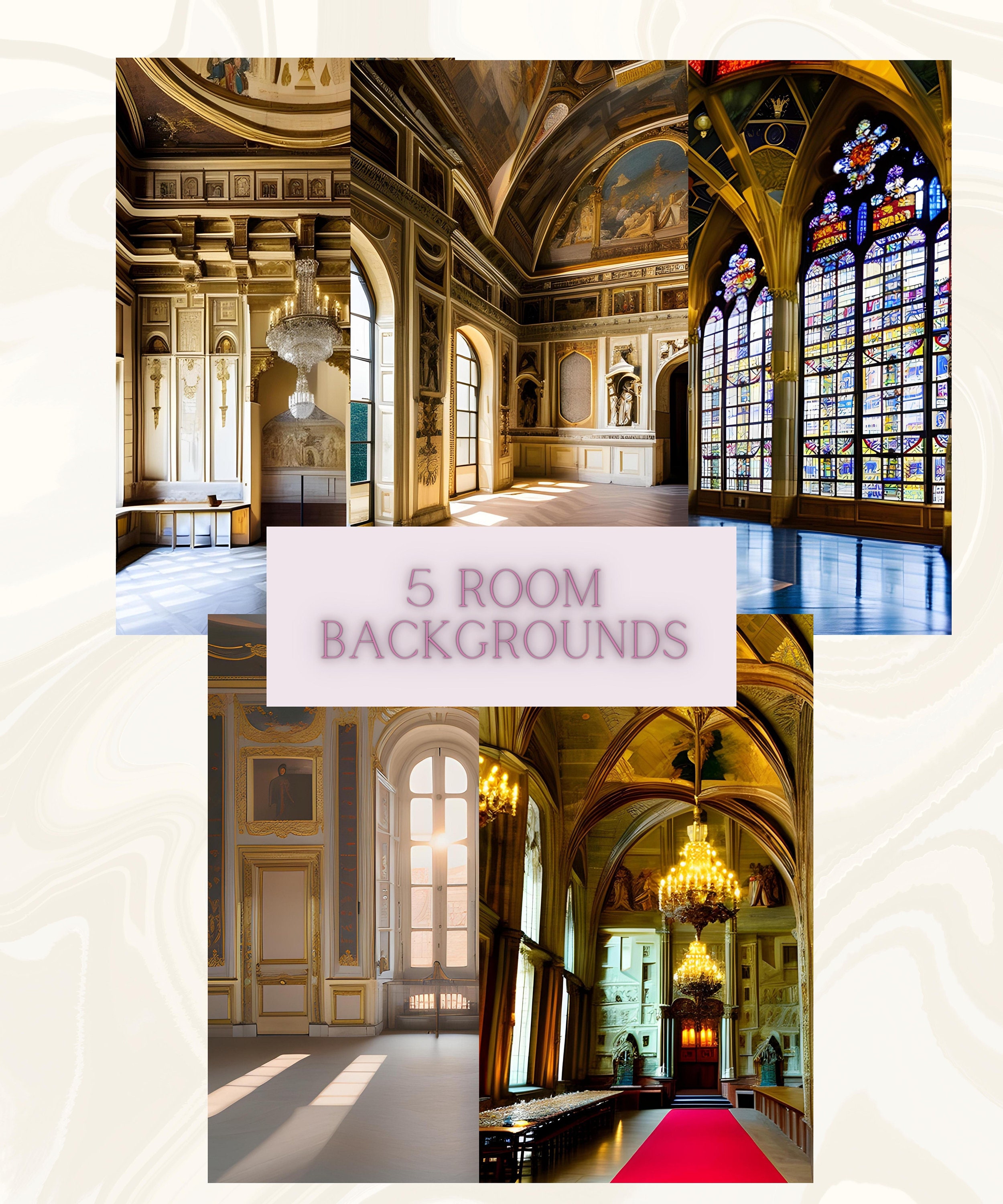 Renaissance Era Backdrops - Instant Download for Memorable Photos ...