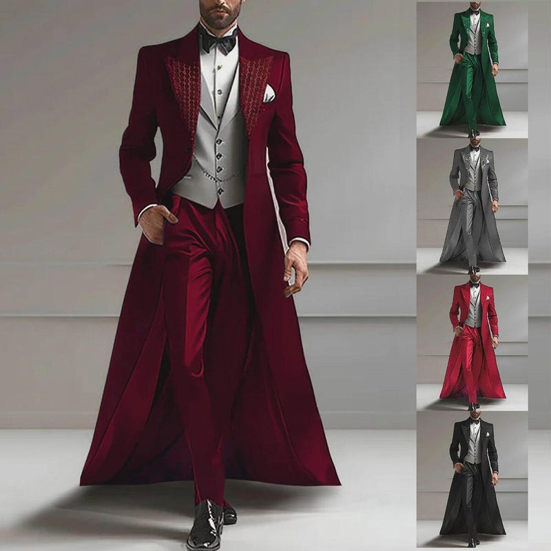 Green Tuxedo With Cape - Etsy