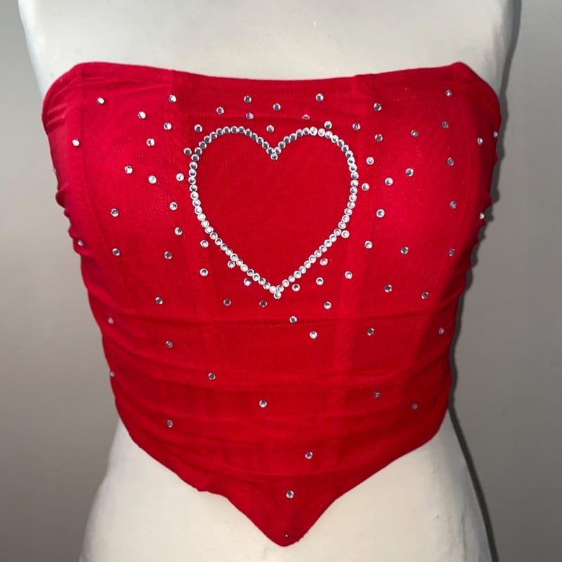 Sabrina Carpenter Corset Heart Dress - Etsy