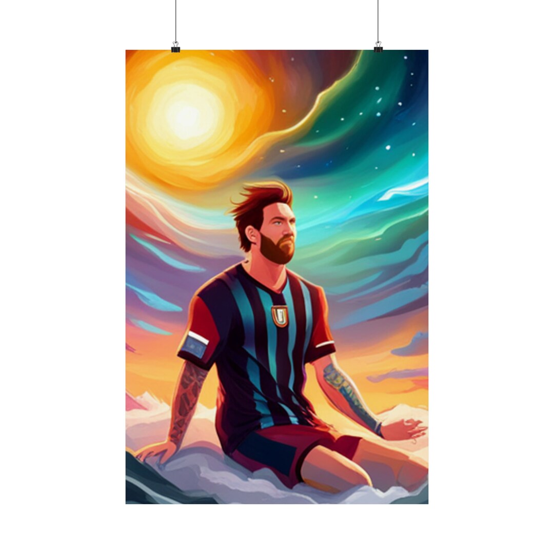 Lionel Messi Matte Vertical Posterssweet Poster Posters - Etsy