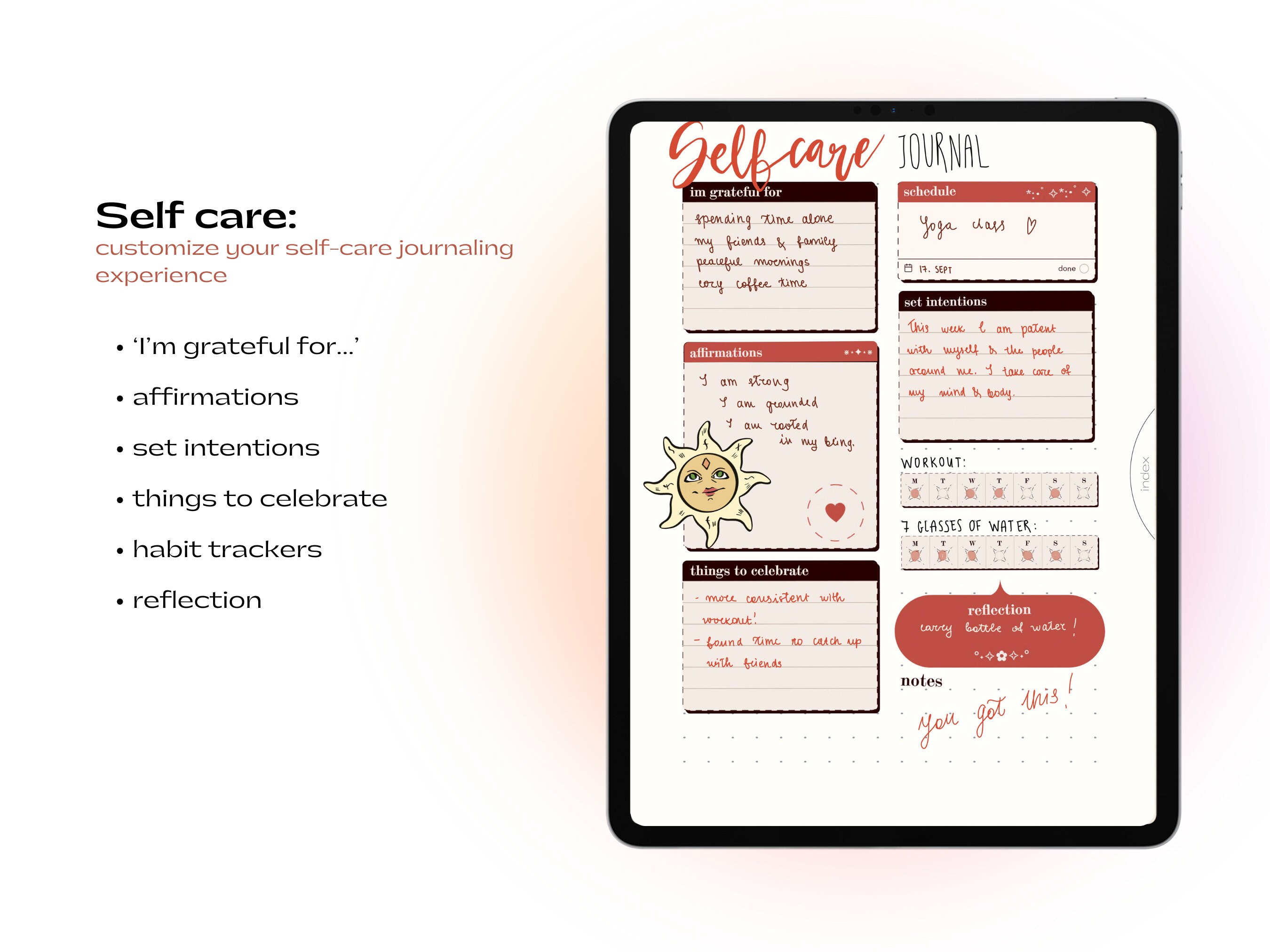 Goodnotes Planner Widgets, Customizable Digital Planning Tools, Perfect ...