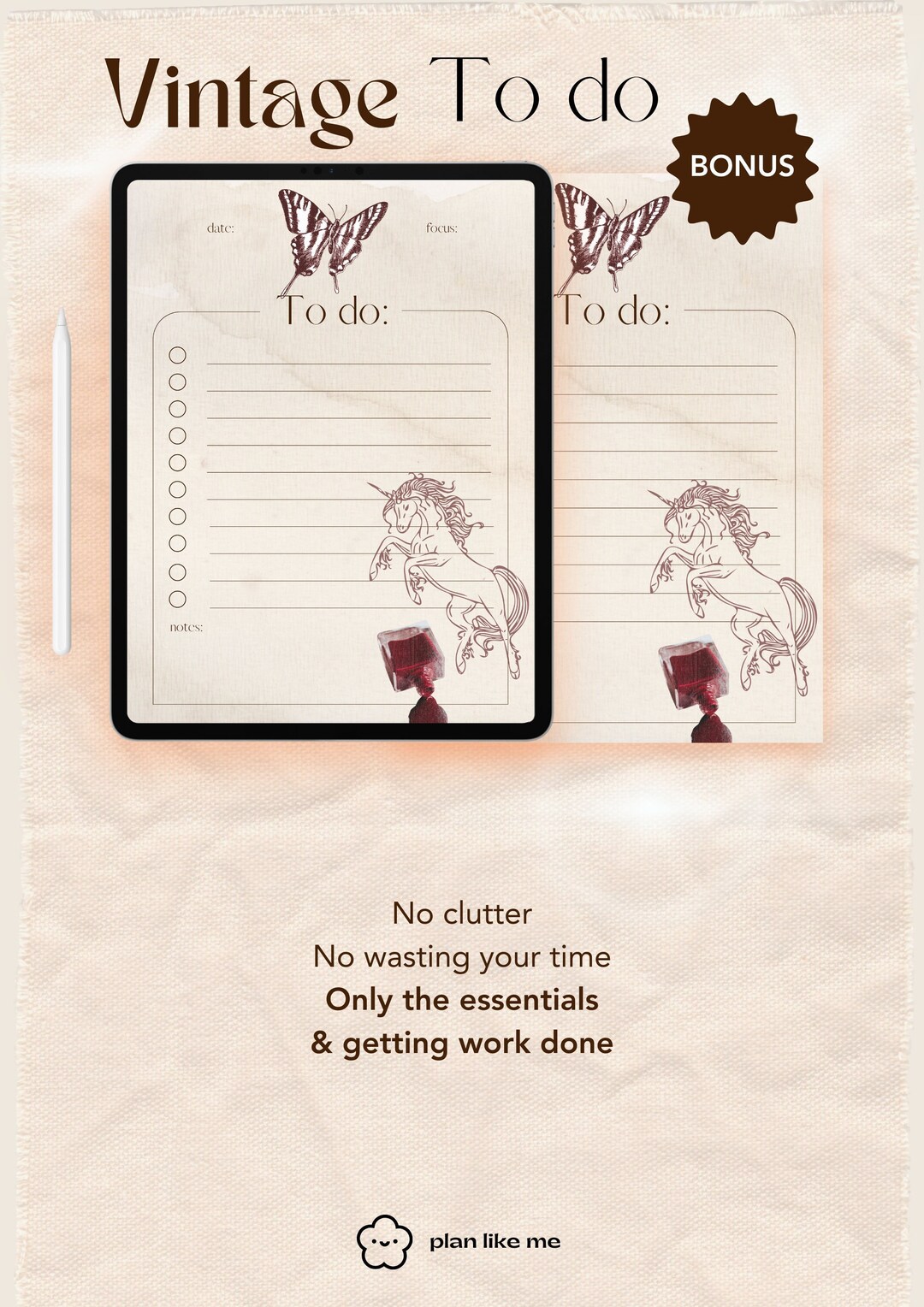 To Do List Template, Goodnotes to Do Checklist, Digital Planner ...