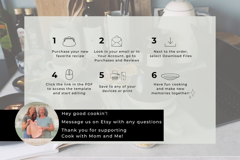 Couples First Cookbook Template Digital Download Cookbook for Couples ...