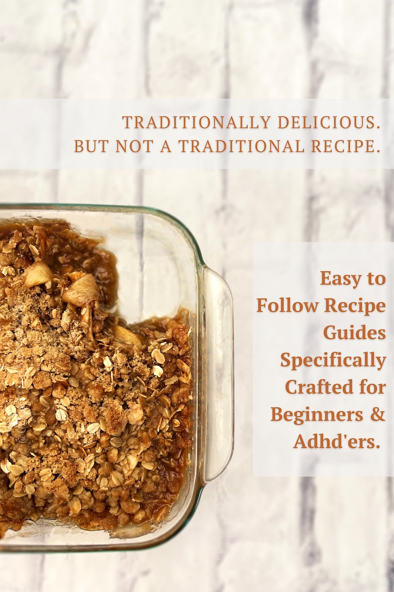 BEST Apple Crisp Recipe, Beginner Cook Friendly Digital Guide to Apple ...