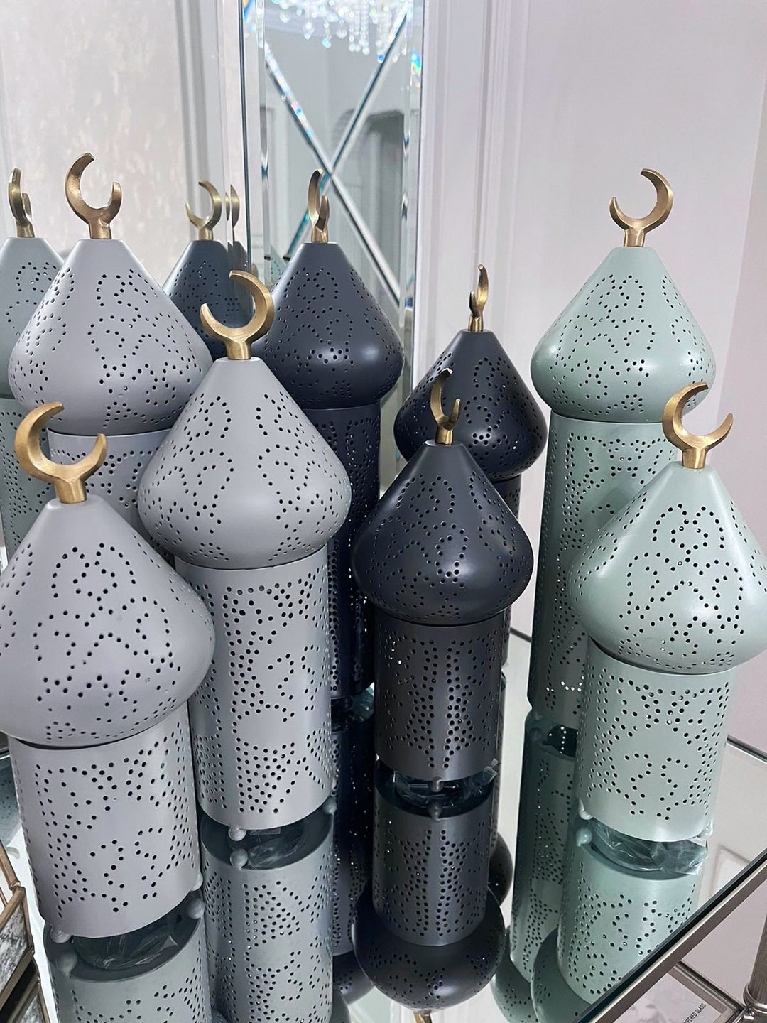 Ramadan Lanterns, Ramadan Decor, Small Mosque Stand, Ramadan Sign, Eid ...