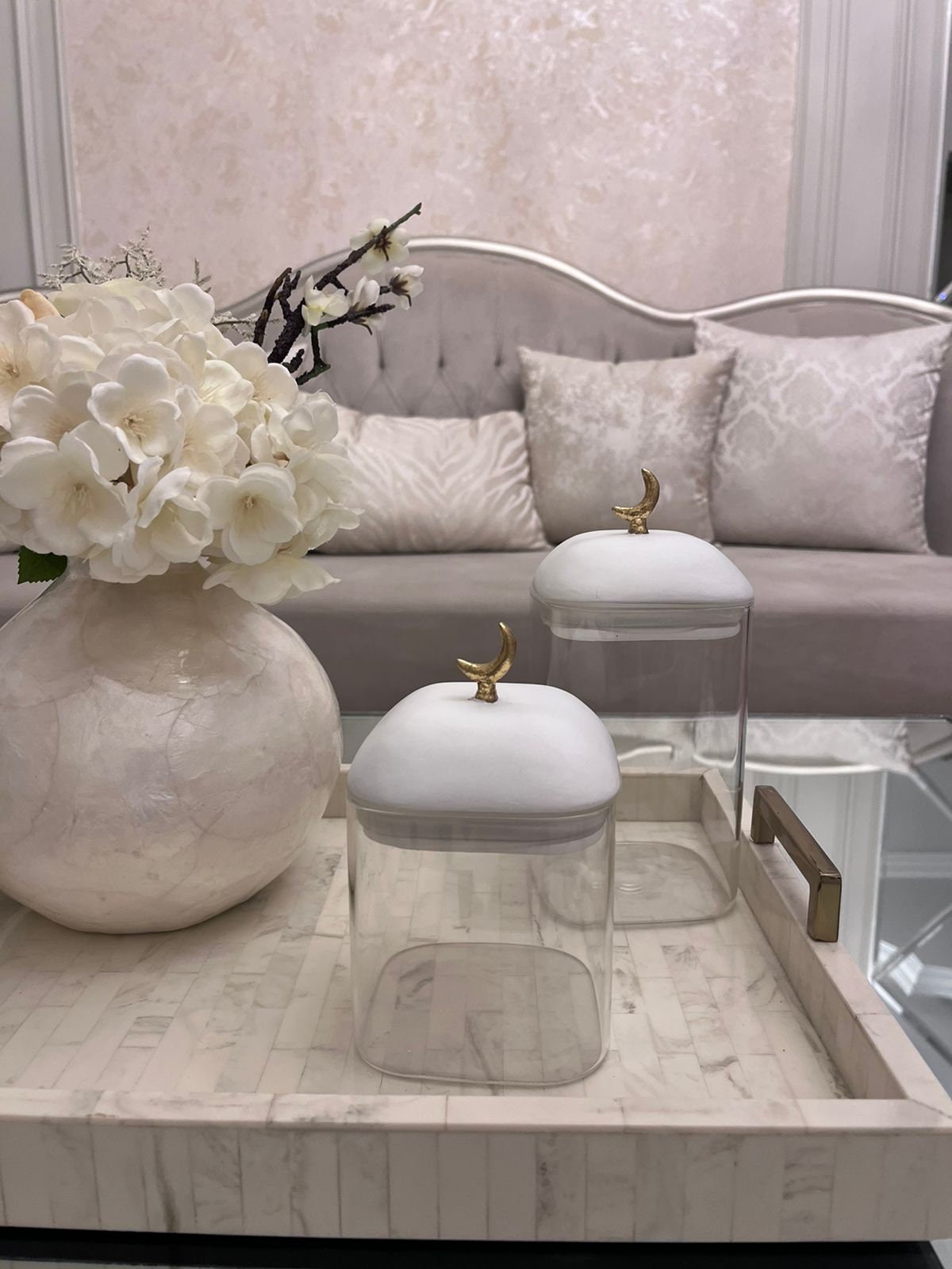 Glass Ramadan and Eid Jar, Islamic Decor, Islamic Home Decor, Ramadan ...