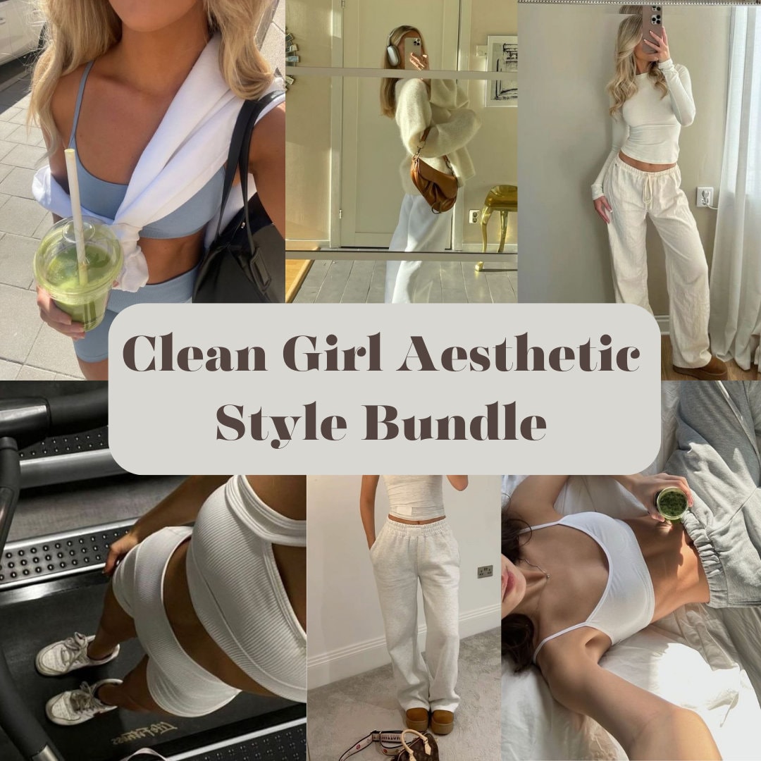 Clean Girl Aesthetic Style Bundle, Personalized Thrift Bundle, Personal ...