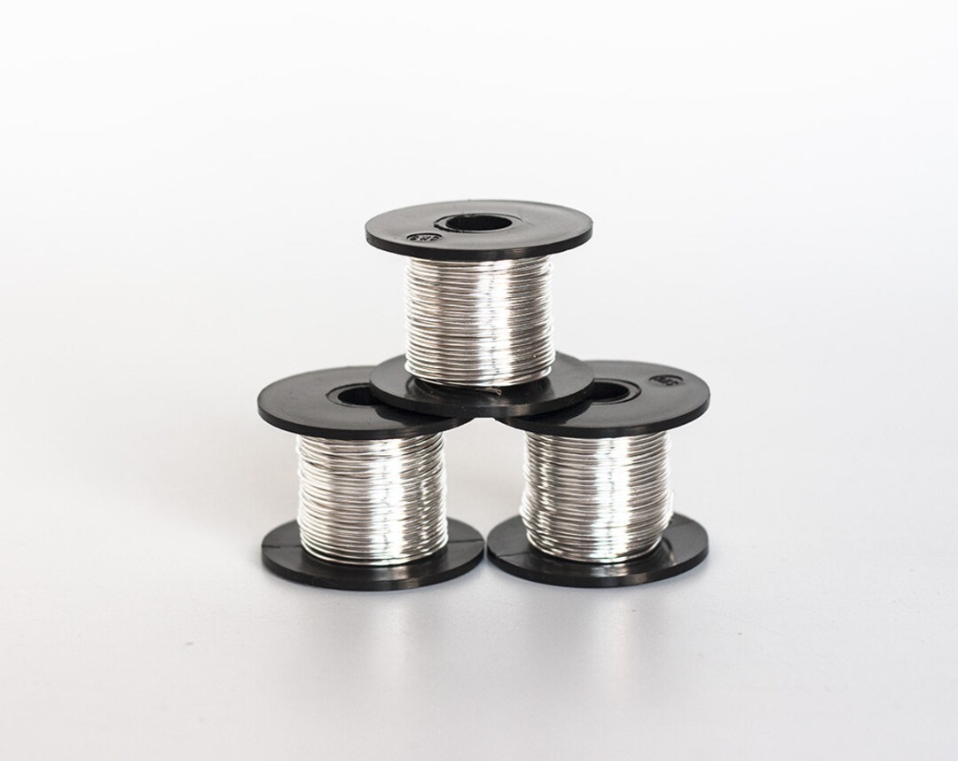 2433 Light Silver Soft Wire 20 Gauge Jewelry Wire 0.8 Mm Wire Spool ...