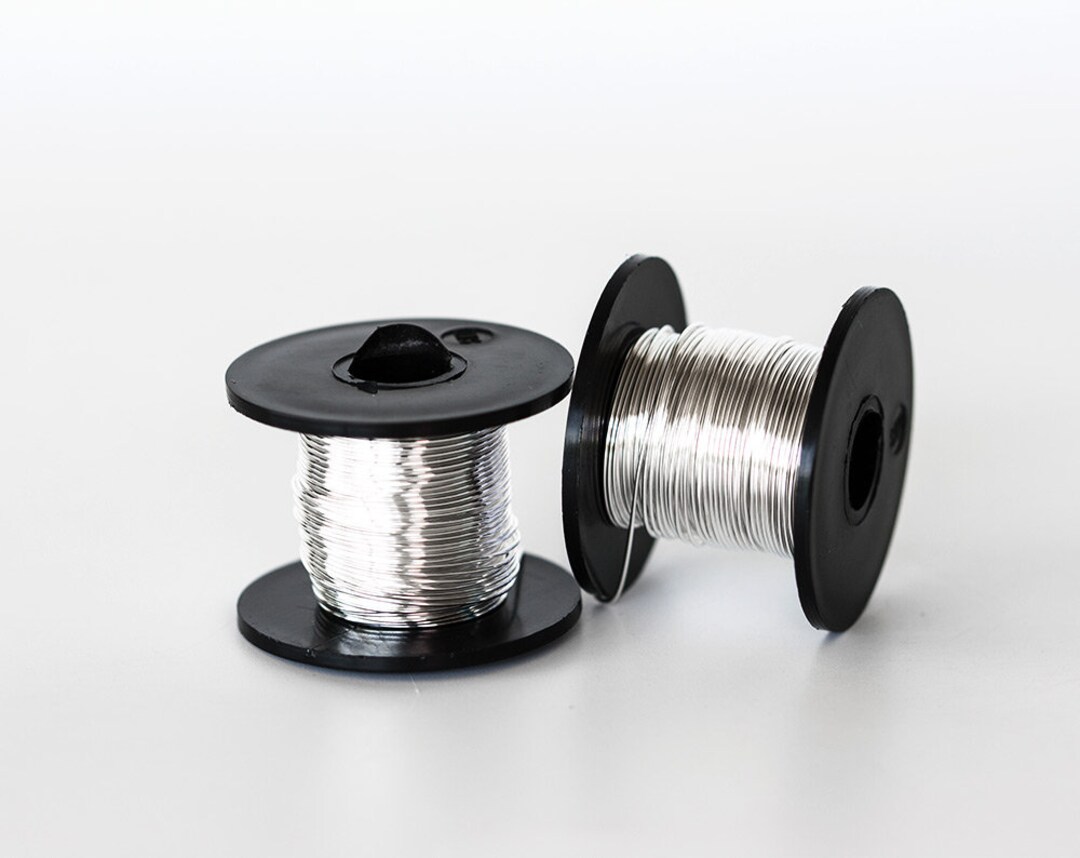 2173 Silver Wire 22 Gauge Jewelry Wire 0.6mm Soft Wire Spool - Etsy