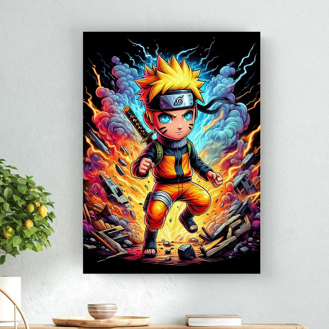 Anime Metal Wall Art, Anime Poster , Anime Poster, Anime Art, Metal ...
