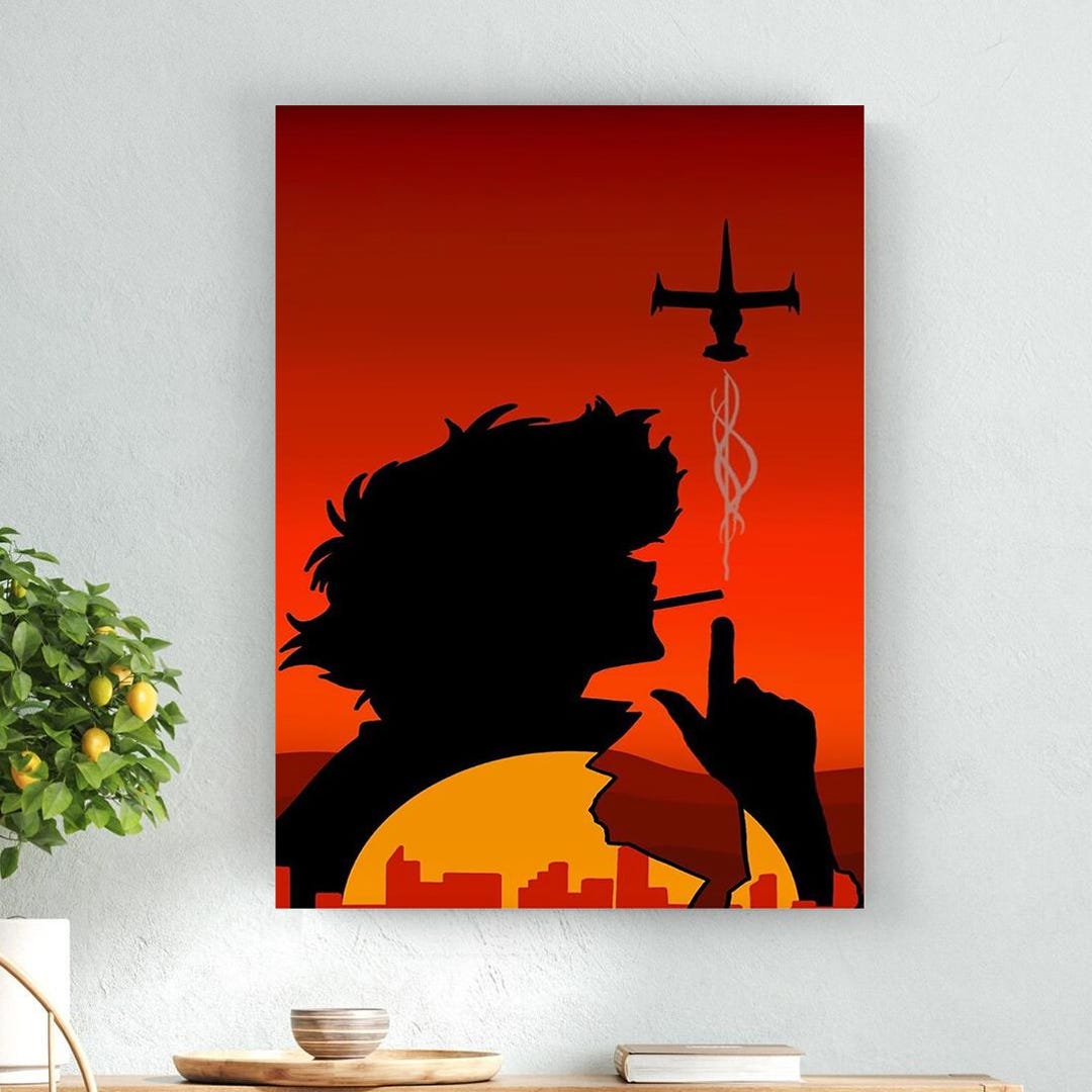 Cowboy Bebop Poster, See You Space Cowboy Metal Poster, Cowboy Bebop ...
