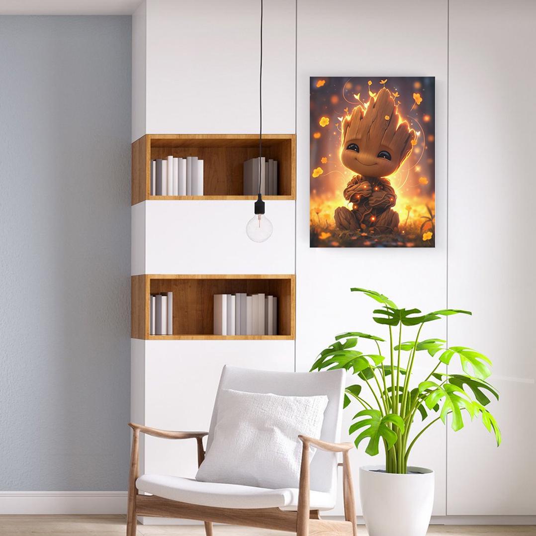 Groot Wall Art, Groot Metal Wall Art, Groot Poster, Metal Sign, Metal ...